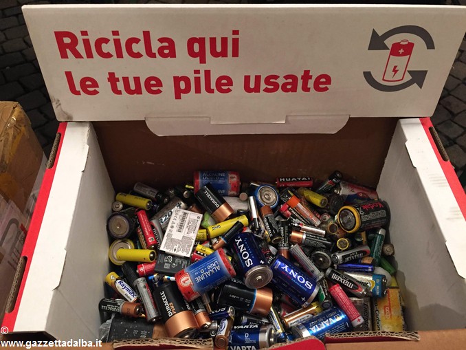Raccolta delle pile esauste a domicilio in 55 Comuni della zona