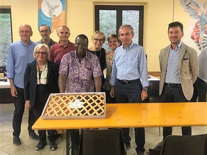 La comunità braidese ha riabbracciato don Max dopo tre anni