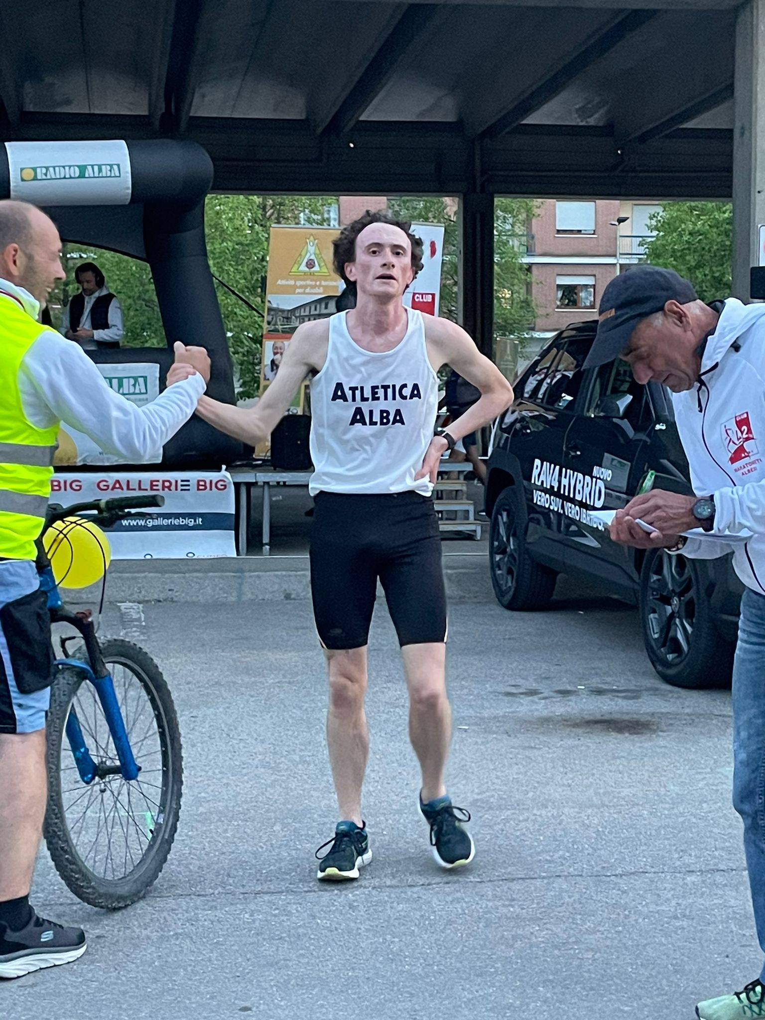 Simone Grosso è il più veloce a 1/4 di Vinum Maratona