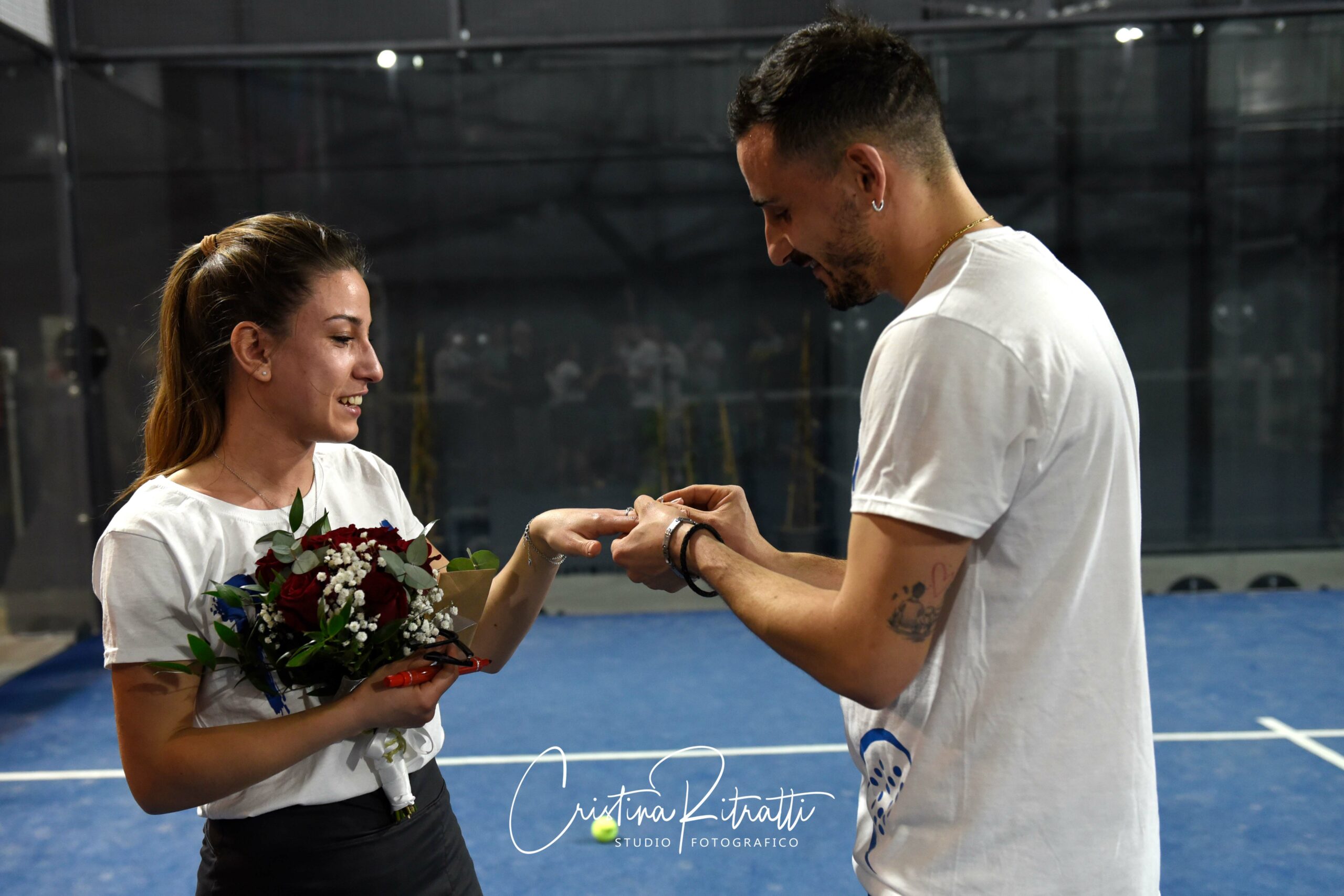 Loredana e Raffaele uniti nella passione del padel (VIDEO)