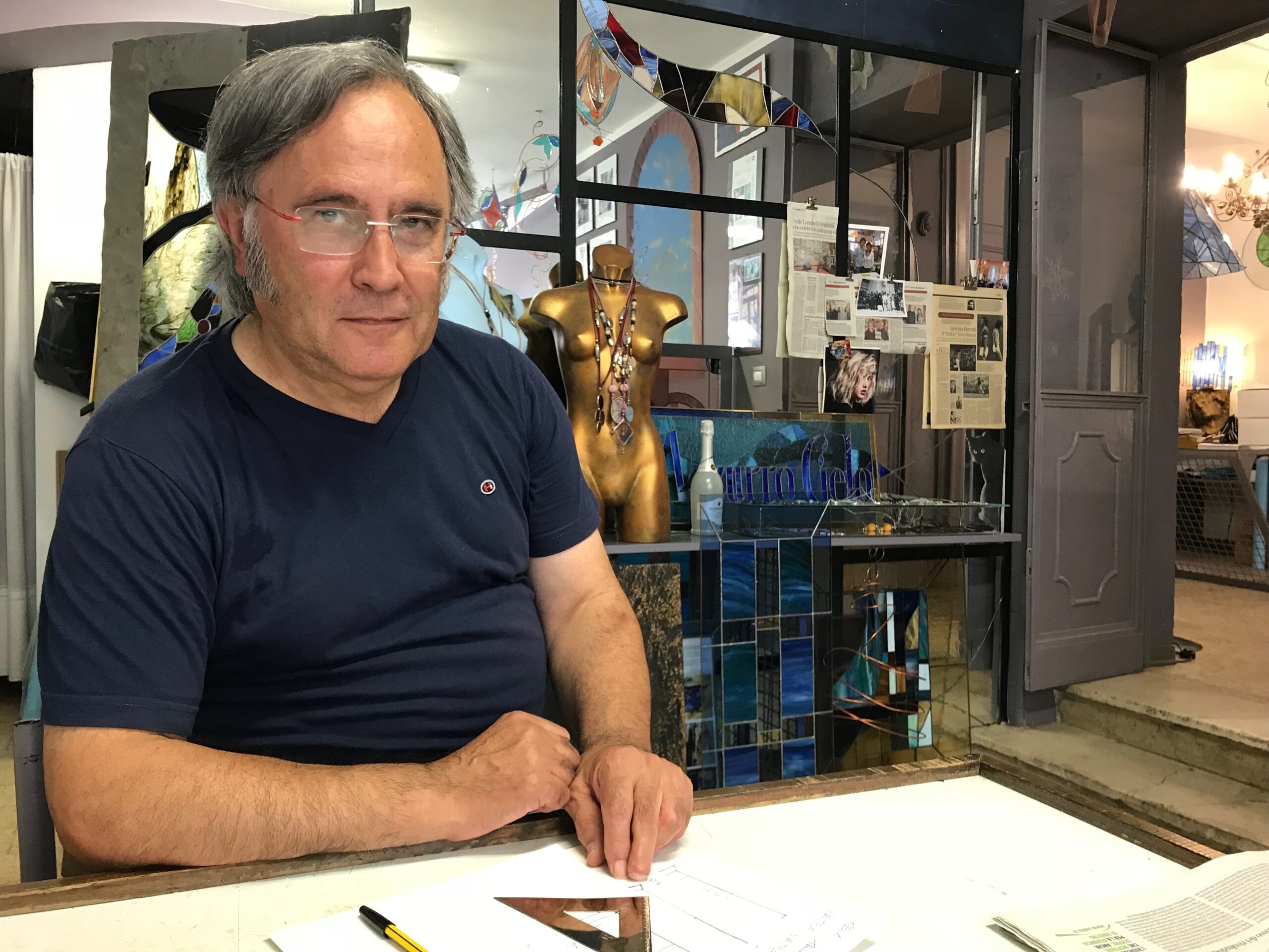 La pittura di Massimo Berruti pronta al volo negli Usa