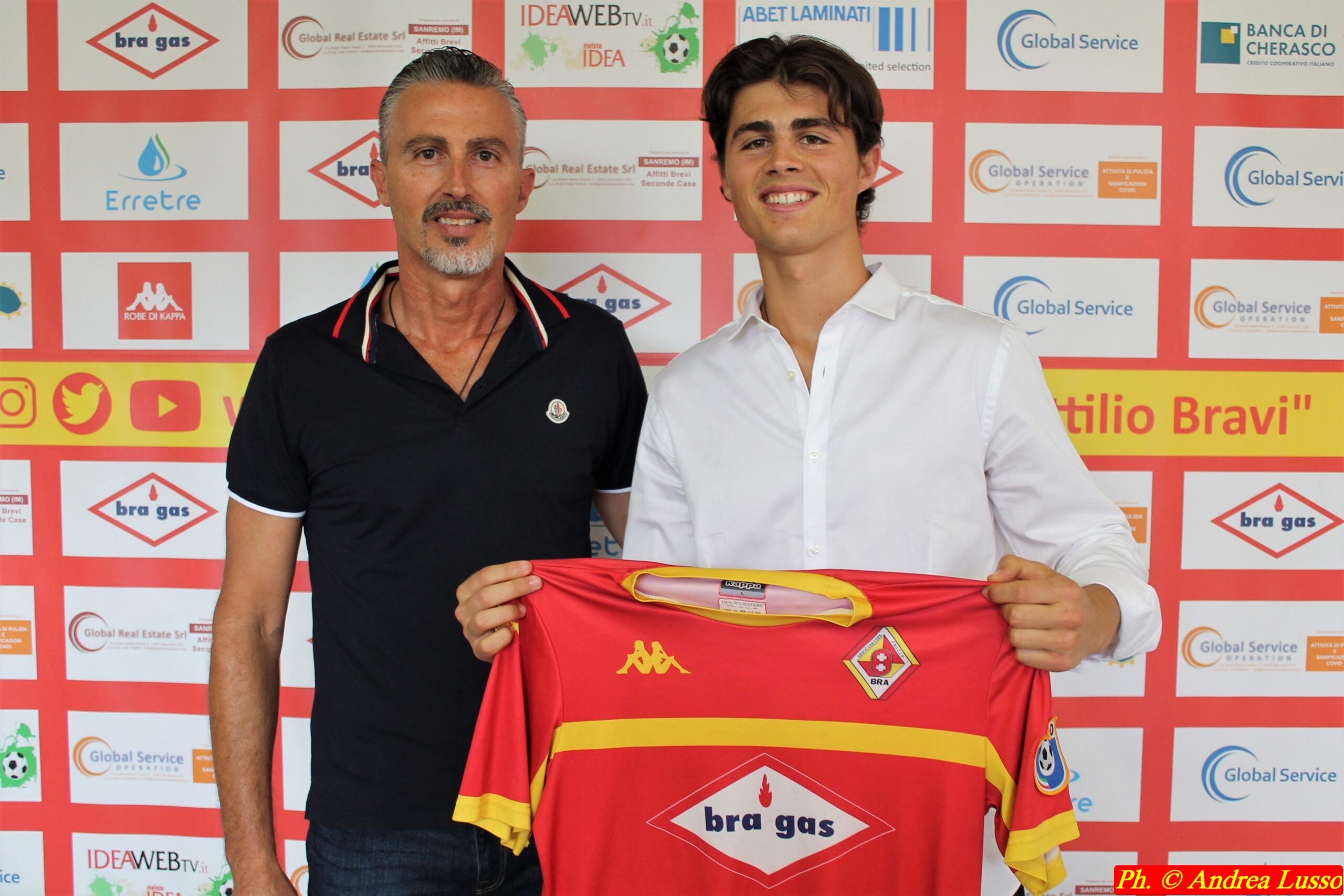 Leonardo Baggio ha firmato con il Bra calcio