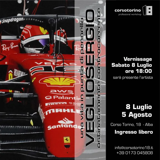 Sabato 8 ad Alba apre la mostra personale del pittore Sergio Veglio