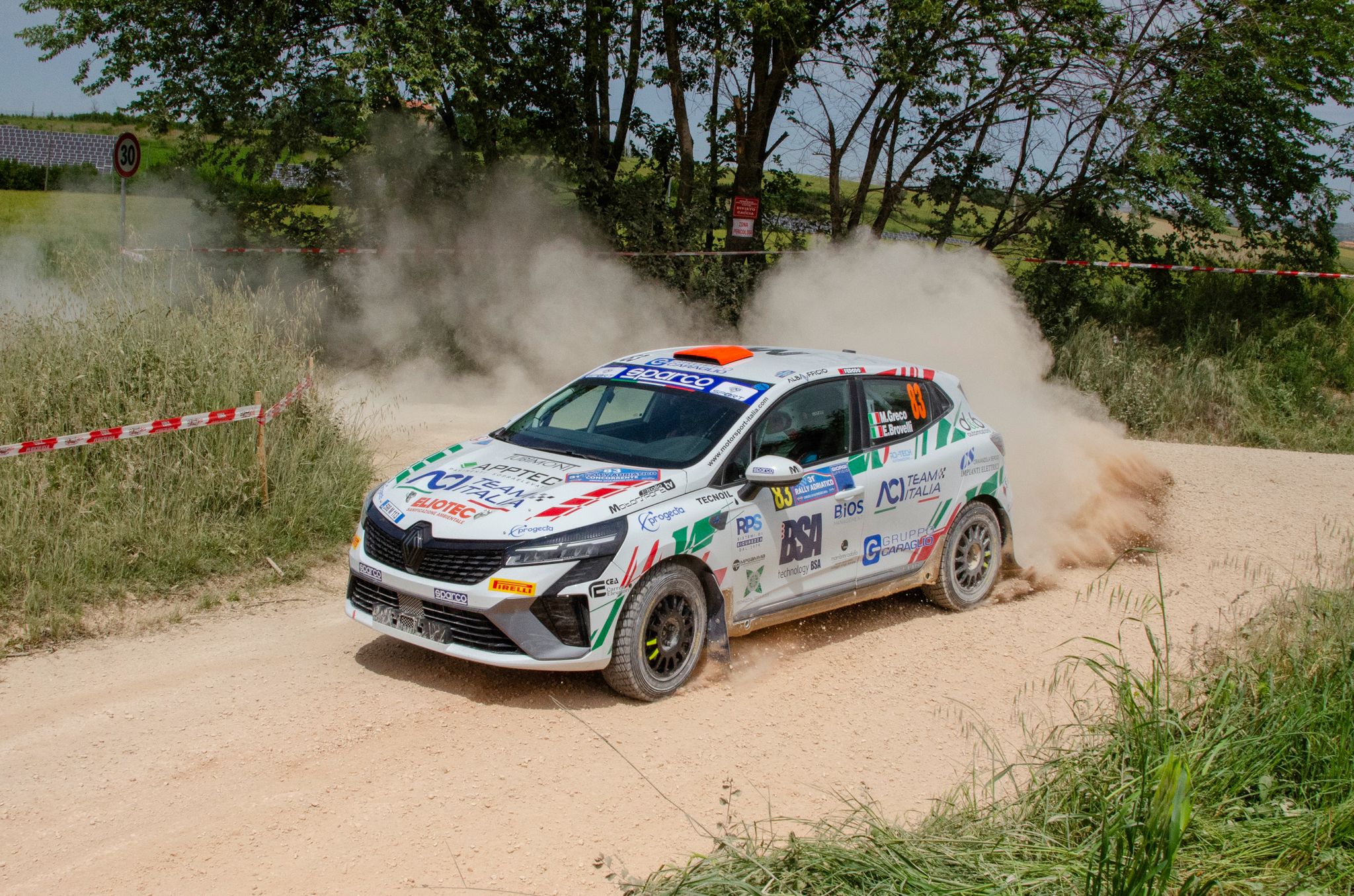 L'albese Matteo Greco sfiora il podio all’esordio su terra al Rally ...