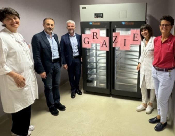 Frigo emoteca per il reparto di oncologia del “Cardinal Massaia” di ...